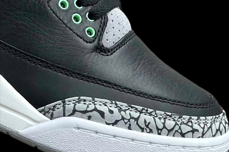 Initial glimpse of the Air Jordan 3 "Green Glow." – Hype Vault