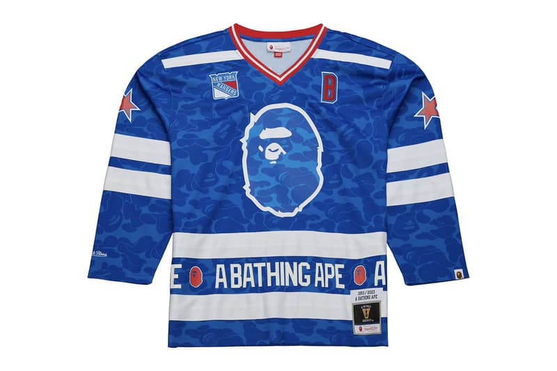 BAPE x Mitchell & Ness x NHL Jersey Collaboration | Hypebeast