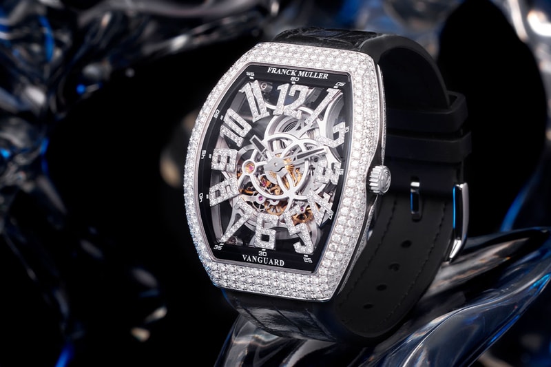 Franck Muller Vanguard Slim Skeleton Watch Info | Hypebeast