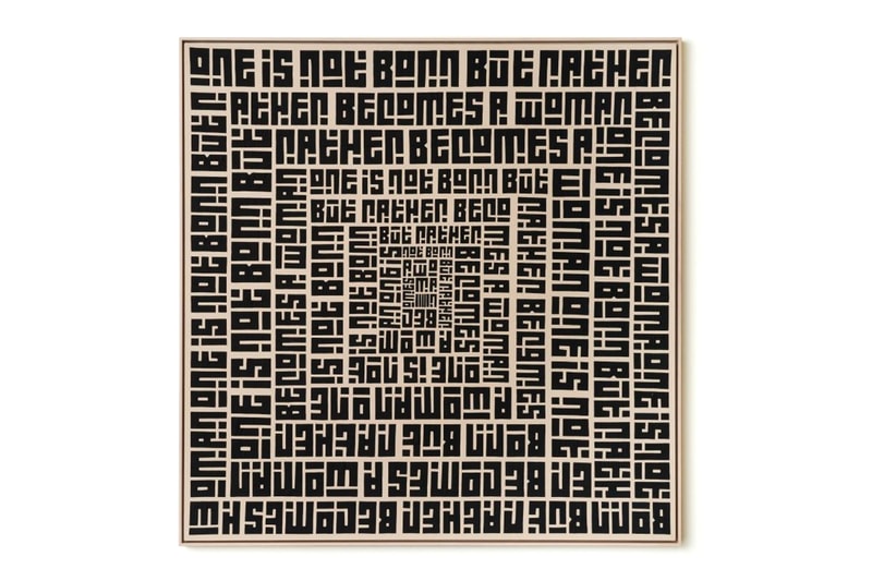 Ghada Amer QR Code Exhibition Goodman Gallery London | Hypebeast