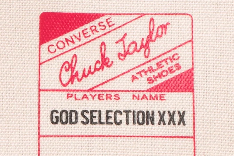 God Selection XXX Converse Addict Low Top Black | Hypebeast