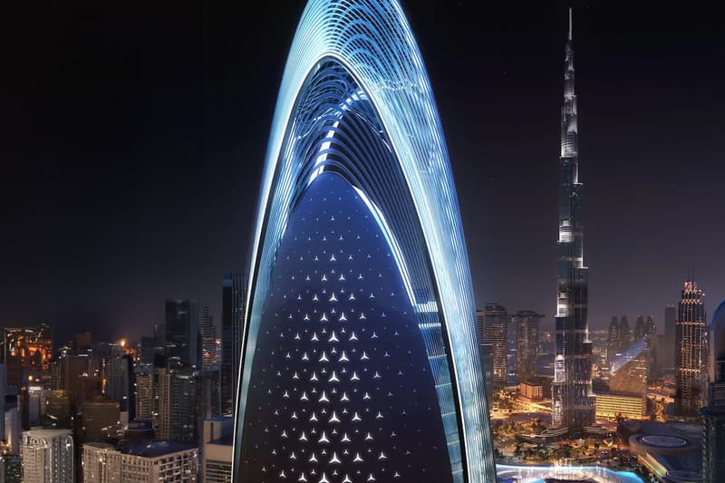 Mercedes-Benz First Residential Tower in Dubai | Hypebeast
