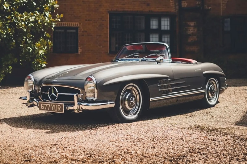 RM Sothebys 1957 Mercedes Benz 300 SL Roadster | Hypebeast