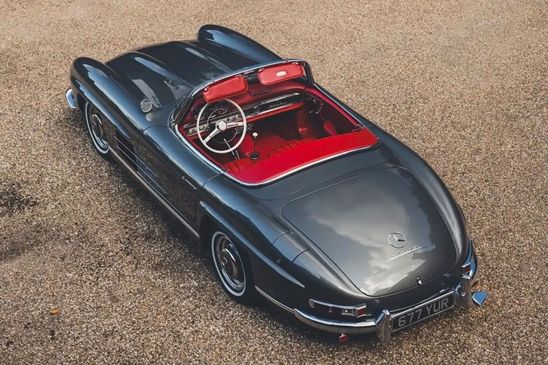 RM Sothebys 1957 Mercedes Benz 300 SL Roadster | Hypebeast