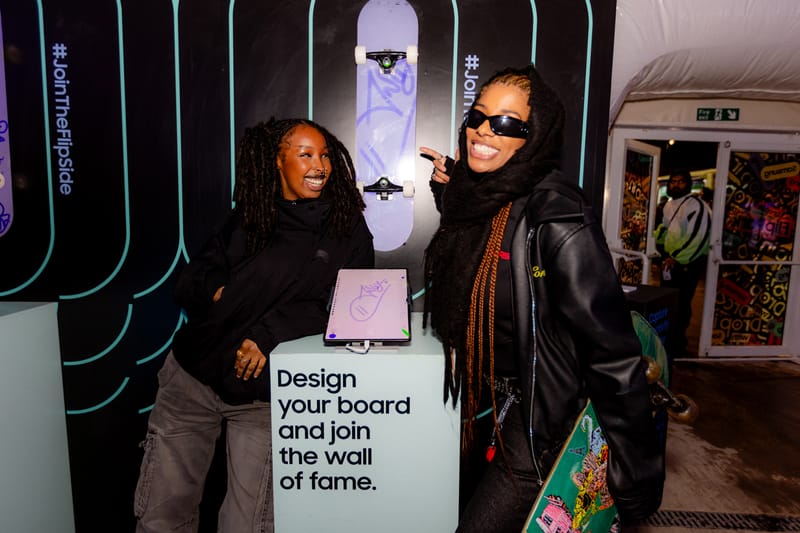 A Look Inside Samsung's Flip Park Skatewalk | Hypebeast
