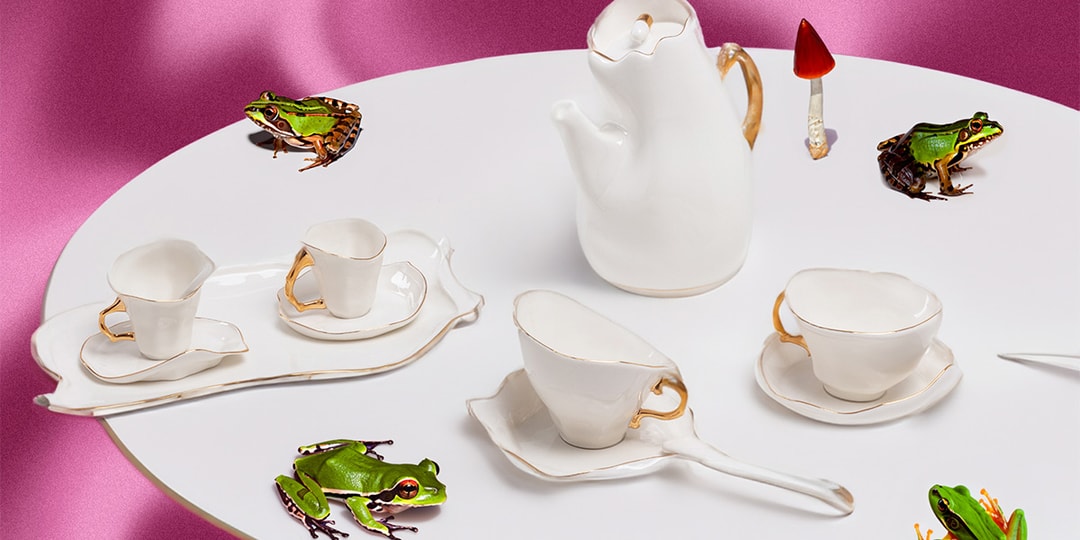 SELETTI x JORDANLUCA Rave Tea Set Release Info | Hypebeast