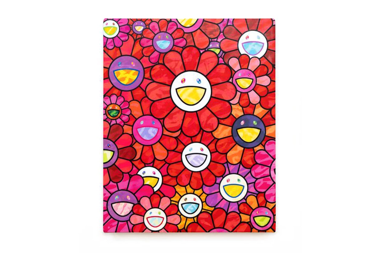 Peep Takashi Murakami's Vibrant Still Lifes with Flowers | Hypebeast