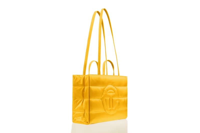 Telfar Dips Puff Capsule in Yellow & Painters Tape Blue | Hypebeast