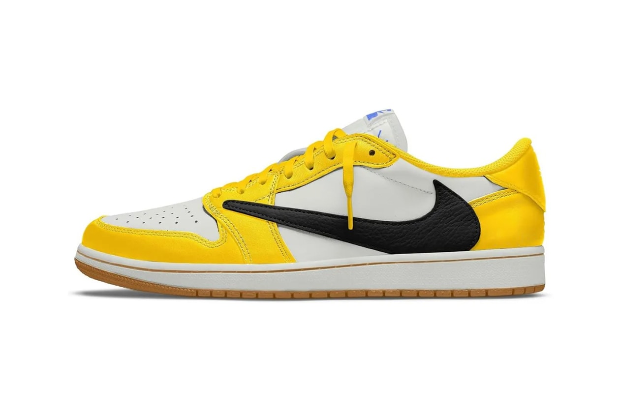 Travis Scott Air Jordan 1 Low OG Canary DZ4137-700 Info | Hypebeast
