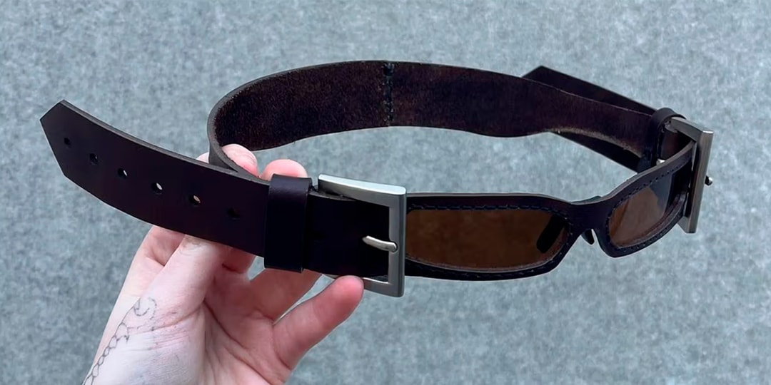 Hellcat Eyewear Belted Sunglasses Designed For Travis Scott Closer Look