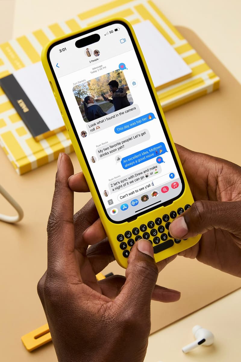 Relive the Blackberry Days With Clicks’ iPhone Keyboard | Hypebeast
