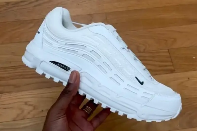 Up Close With the CDG HOMME PLUS x Nike Air Max TL 2.5 | Hypebeast