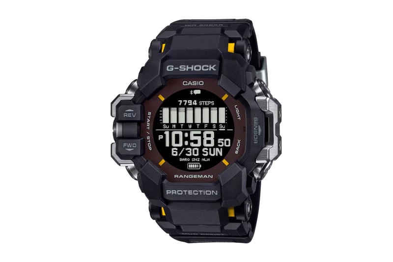 G-Shock Rangeman GPR-H1000 GPS Function Release | Hypebeast