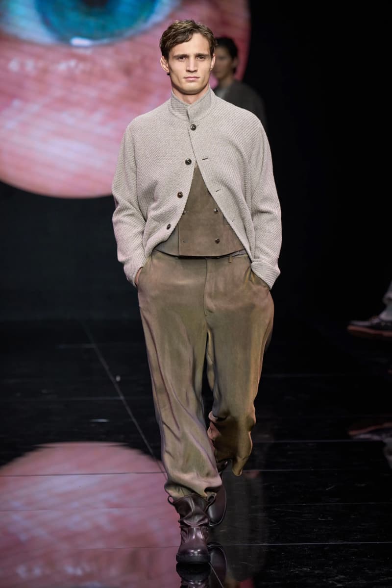 Giorgio Armani Fall/Winter 2024 Menswear Collection | Hypebeast