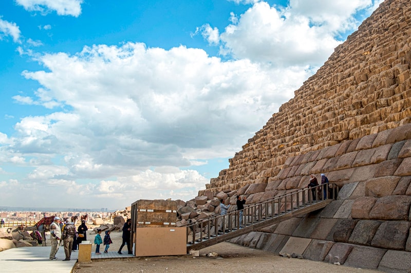 Egypt Pyramid of Menkaure Restoration Criticism | Hypebeast
