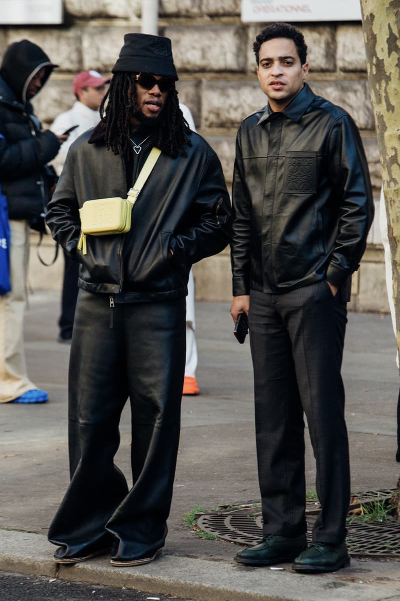 Paris Fashion Week Men's FW24 Street Style | Hypebeast