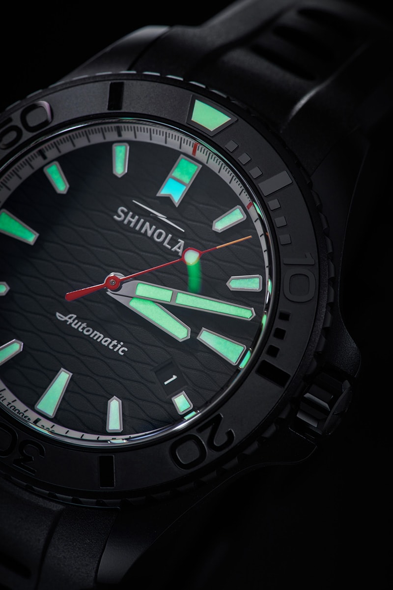 Shinola Ceramic Monster Watch Automatic Release | Hypebeast