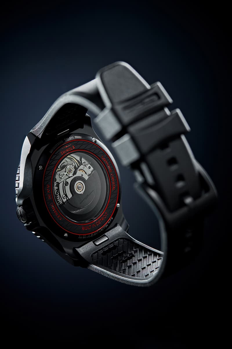 Shinola Ceramic Monster Watch Automatic Release | Hypebeast