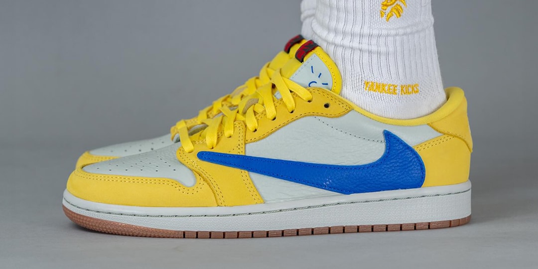 Travis Scott Air Jordan 1 Low OG Canary DZ4137-700 Info | Hypebeast