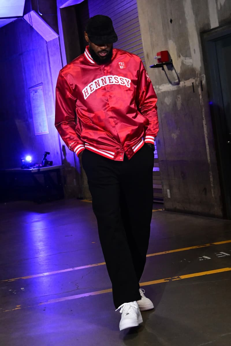 LeBron James Teases Hennessy x Mitchell & Ness Collab | Hypebeast