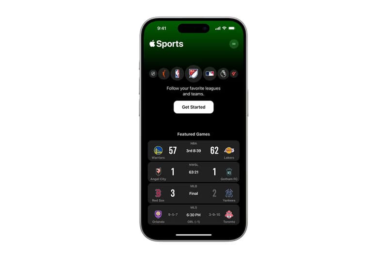 Apple Sports Delivers Real-Time Stats on Your Lock Screen | Hypebeast