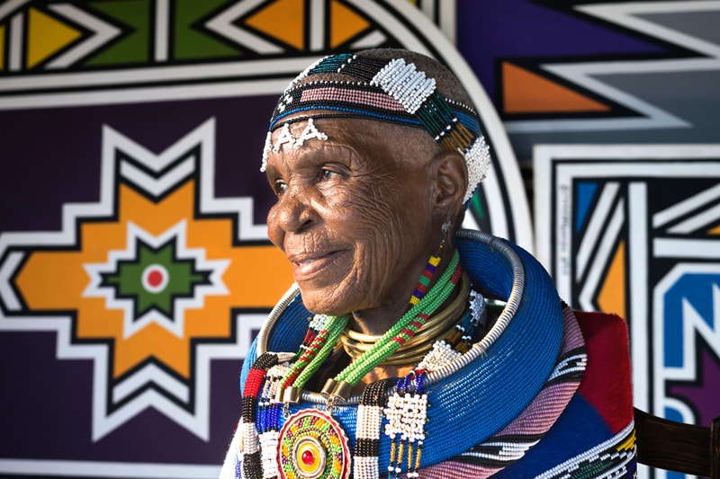 'Then I Knew I Was Good at Painting: Esther Mahlangu' | Hypebeast