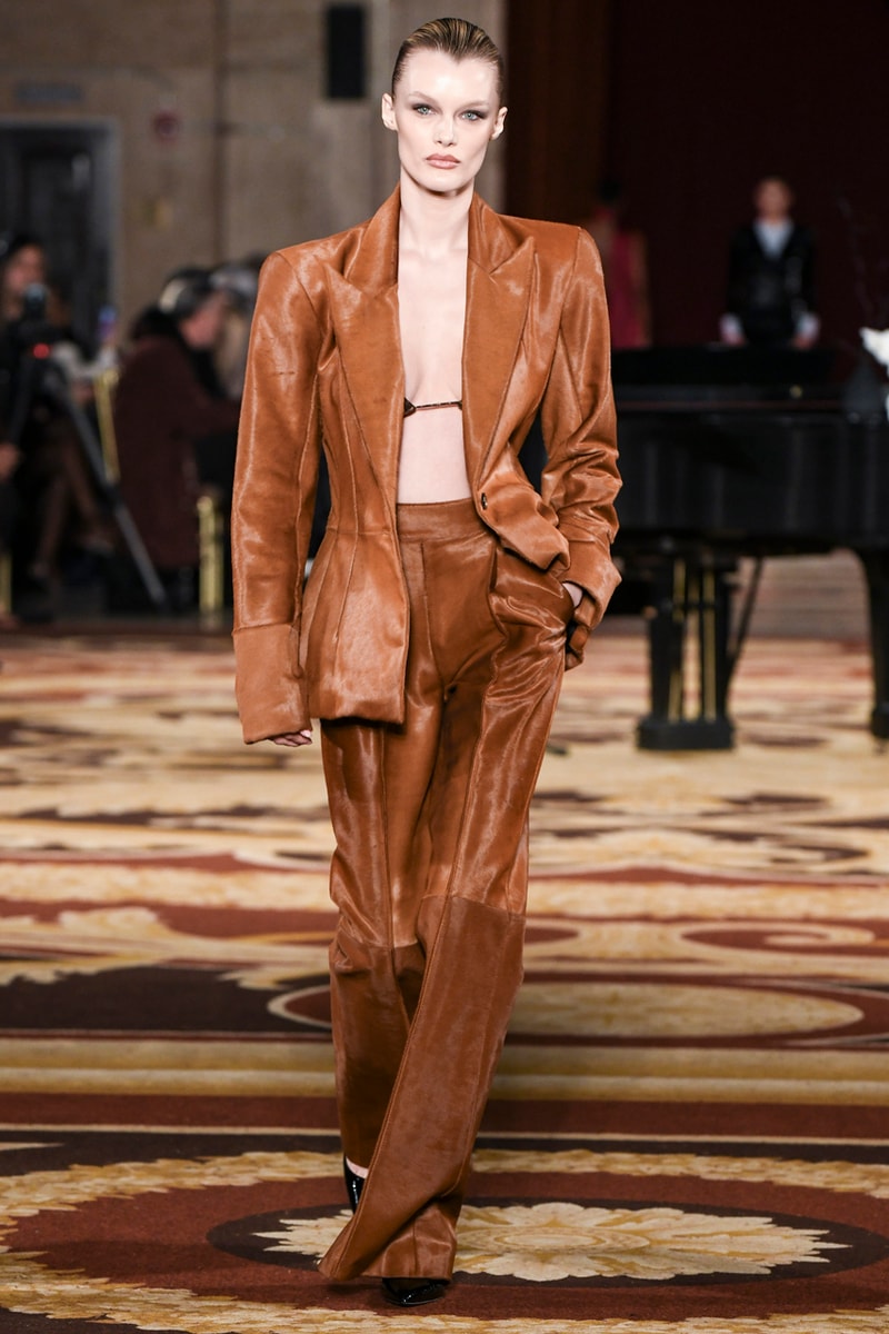 Leather, Latex and Chains Trend on FW24 Runways | Hypebae