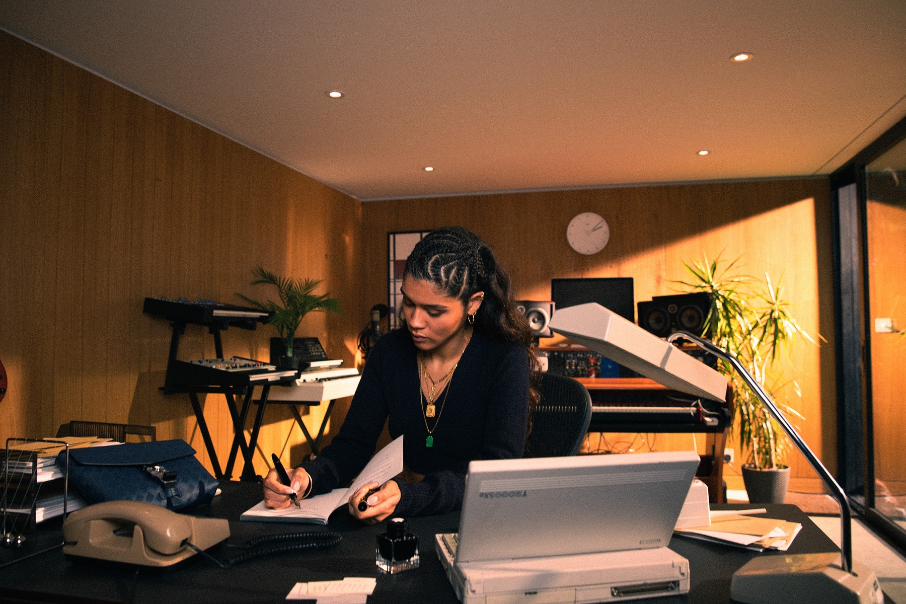 Ama Lou & Shaquille-Aaron Keith For Montblanc's "DND" Campaign | Hypebeast