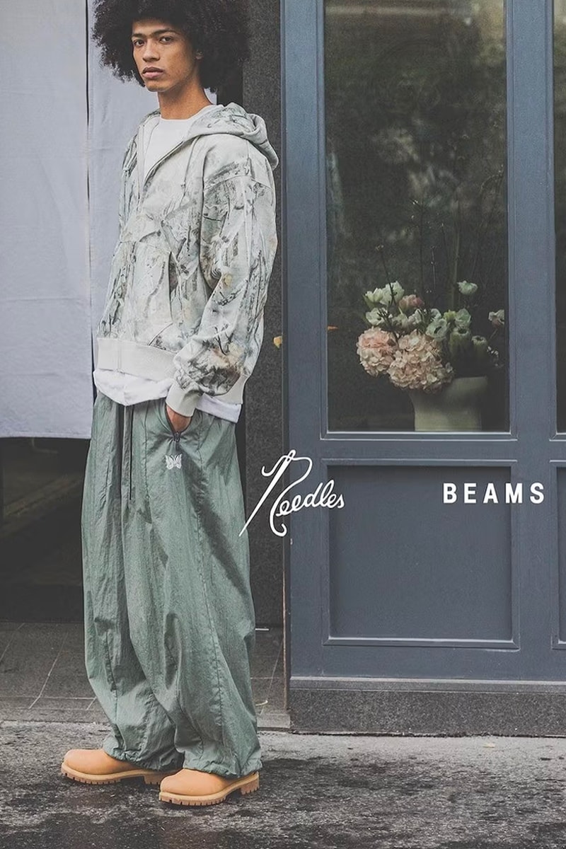 NEEDLES x BEAMS H.D. Pant Collab Release Info | Hypebeast