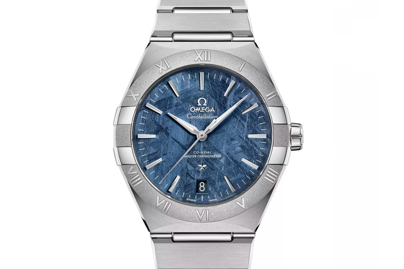 OMEGA Constellation Muonionalusta Meteorite Dial | Hypebeast