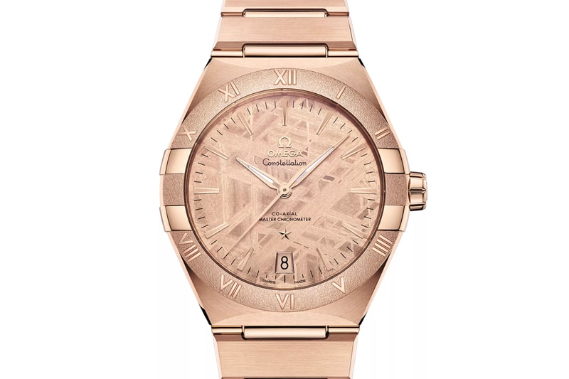 OMEGA Constellation Muonionalusta Meteorite Dial | Hypebeast
