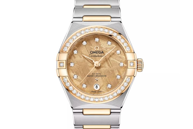 OMEGA Constellation Muonionalusta Meteorite Dial | Hypebeast
