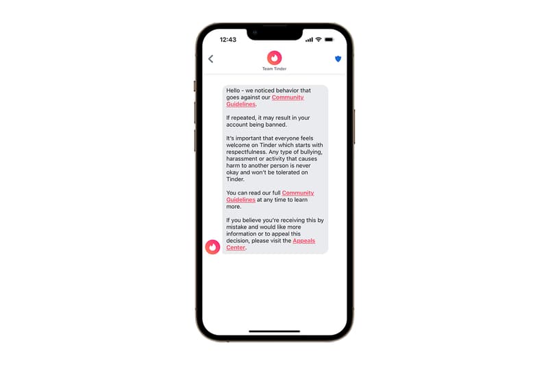 Tinder Is Warning Users When They're Being Inappropriate | Hypebeast Tinder Is Warning Users When They're Being Inappropriate | Hypebeast