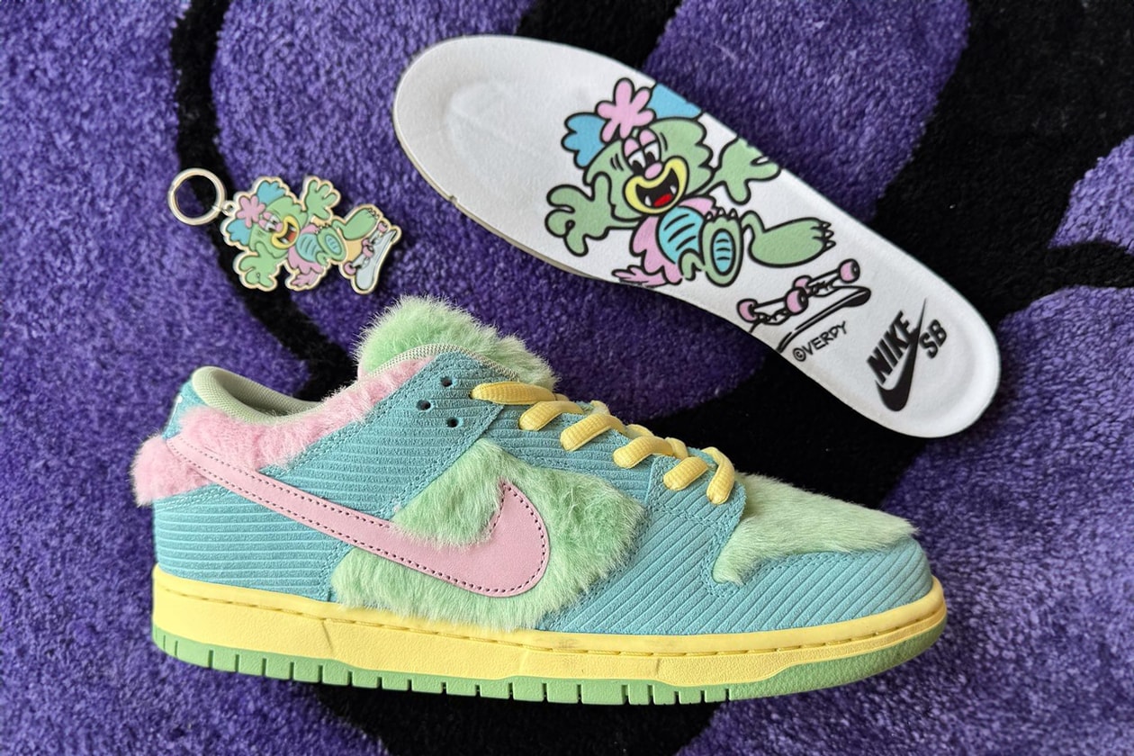 VERDY Nike SB Dunk Low VISTY FN6040-400 Release Info | Hypebeast