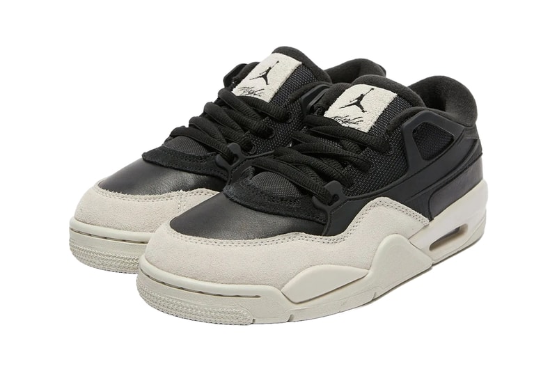 Air Jordan 4 RM Black Light Bone FQ7939-001 Release Info | Hypebeast