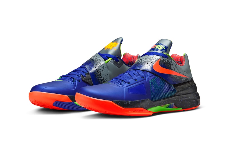 Nike KD 4 Nerf FQ8180-400 Release Info | Hypebeast