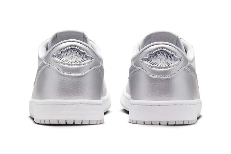 Official Look Air Jordan 1 Low OG "Metallic Silver" | Hypebeast