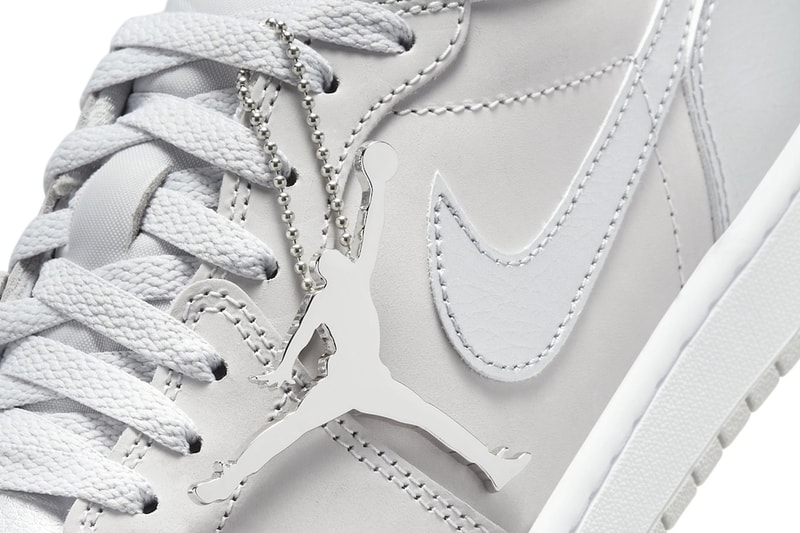 Official Look Air Jordan 1 Low OG "Metallic Silver" | Hypebeast