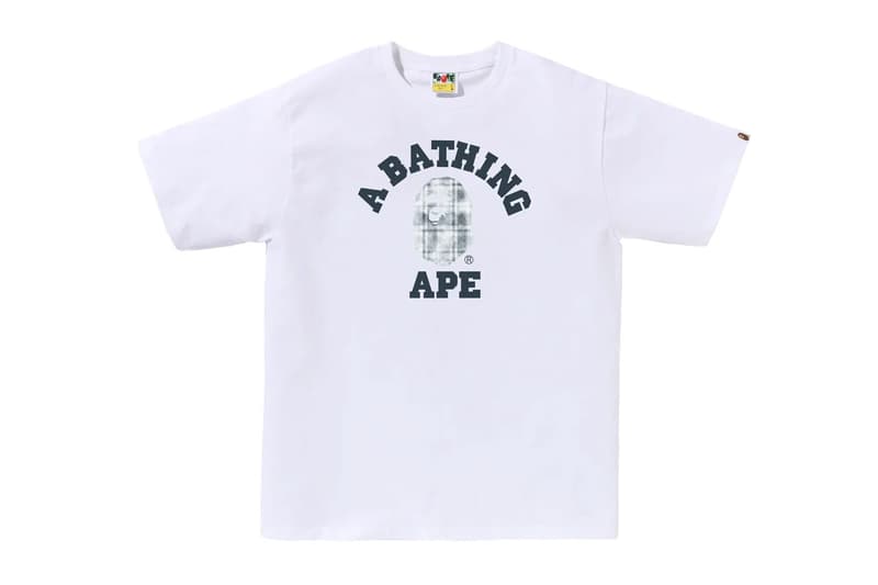 BAPE Presents "Bleached Bape Check" Capsule | Hypebeast