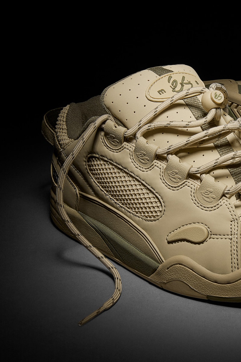 The éS Muska Returns in Vegan "Tan/Green" Colorway | Hypebeast