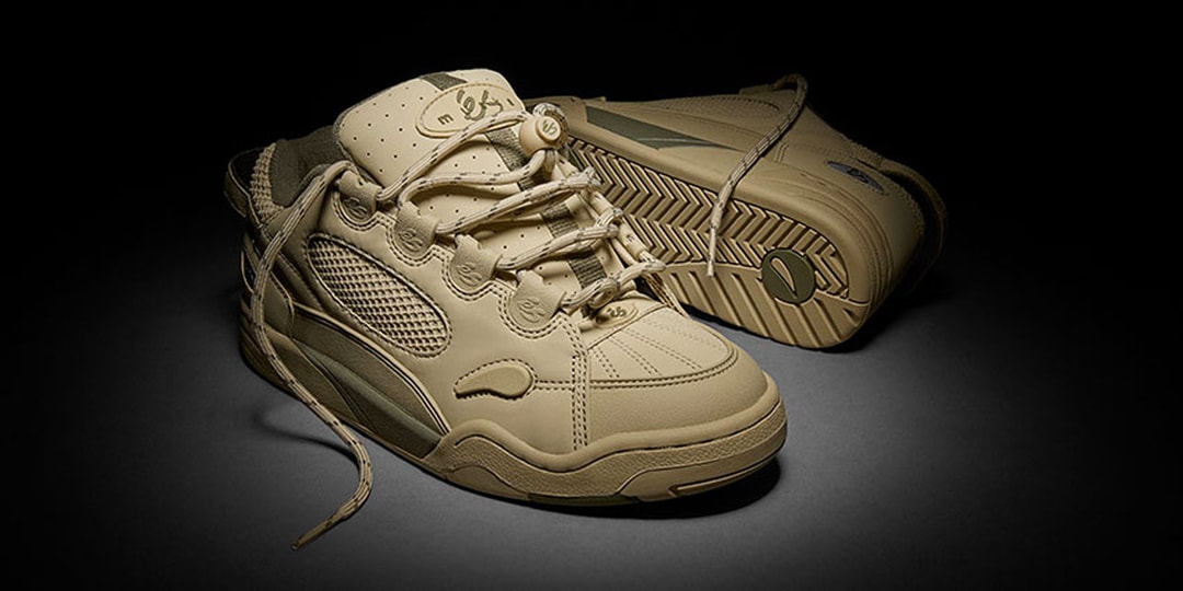 The éS Muska Returns in Vegan "Tan/Green" Colorway | Hypebeast
