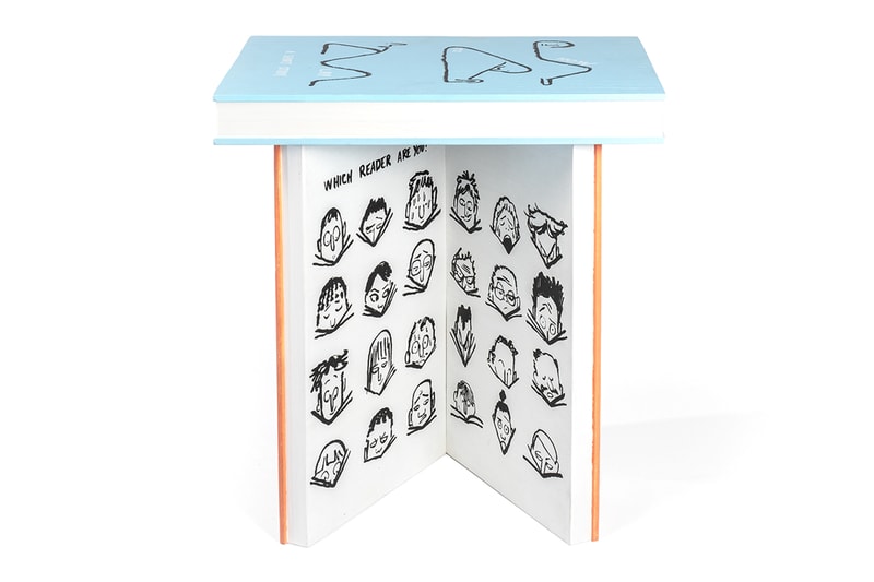 Jean Jullien TOME Book Stool Sculpture Case Studyo | Hypebeast