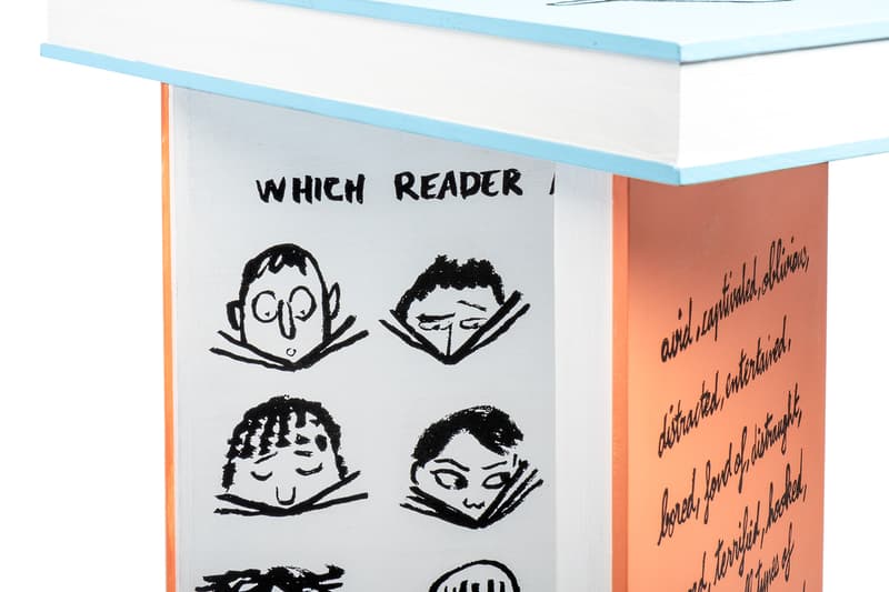 Jean Jullien TOME Book Stool Sculpture Case Studyo | Hypebeast