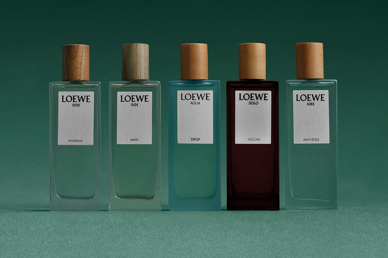 LOEWE Solo Vulcan & Agua Drop Fragrances Info | Hypebeast
