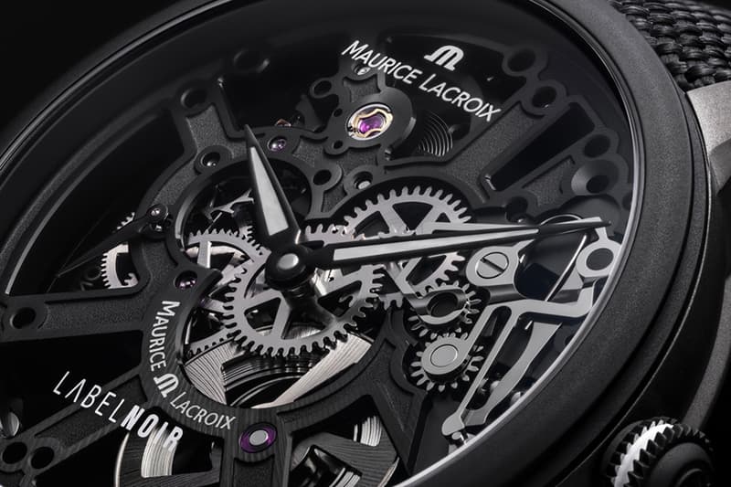 Maurice Lacroix Label Noir MASTERPIECE Skeleton | Hypebeast