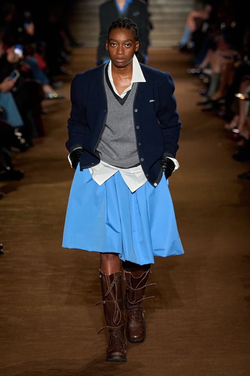 Miu Miu FW24 Takes Us Back to Our Childhood Wardrobe | Hypebeast