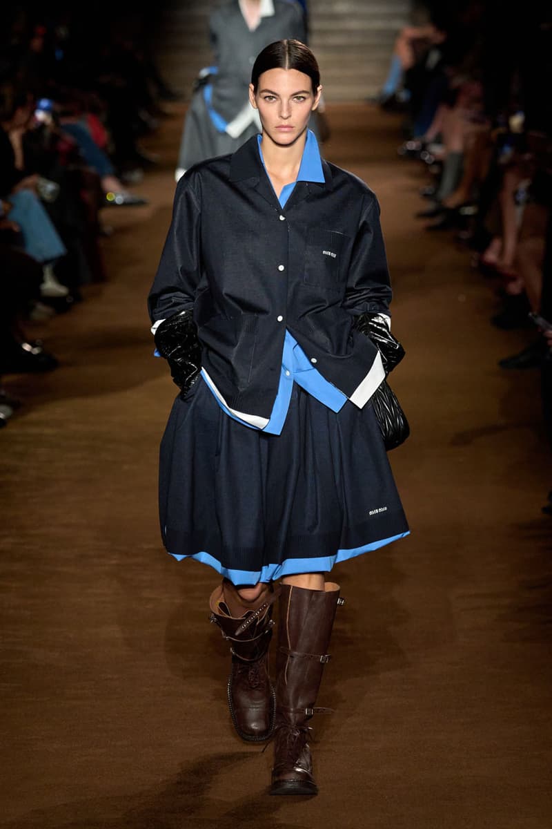 Miu Miu FW24 Takes Us Back to Our Childhood Wardrobe | Hypebeast
