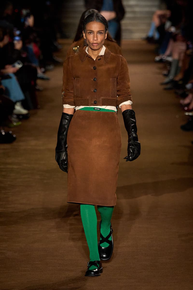 Miu Miu FW24 Takes Us Back to Our Childhood Wardrobe | Hypebeast