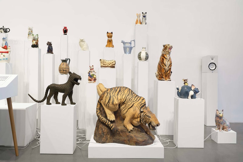 Oliver Beer Resonance Paintings Cat Orchestra Almine Rech | Hypebeast