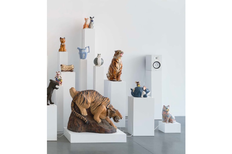 Oliver Beer Resonance Paintings Cat Orchestra Almine Rech | Hypebeast